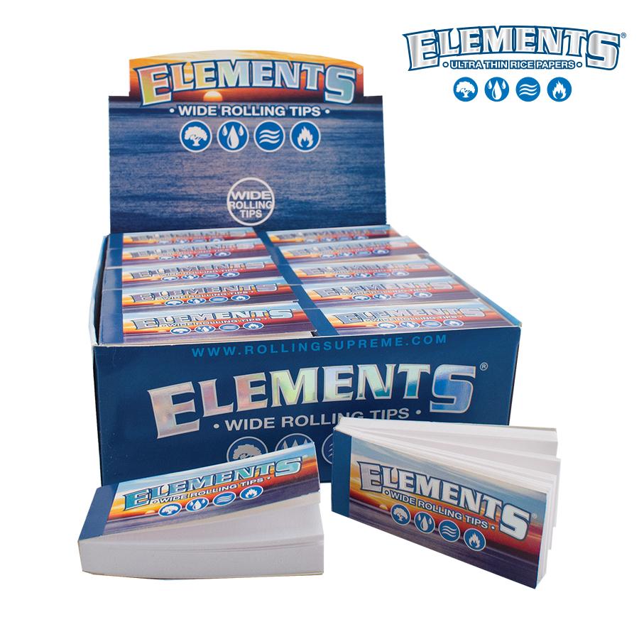 Rolling Tips Elements Wide Box/50 | Maq